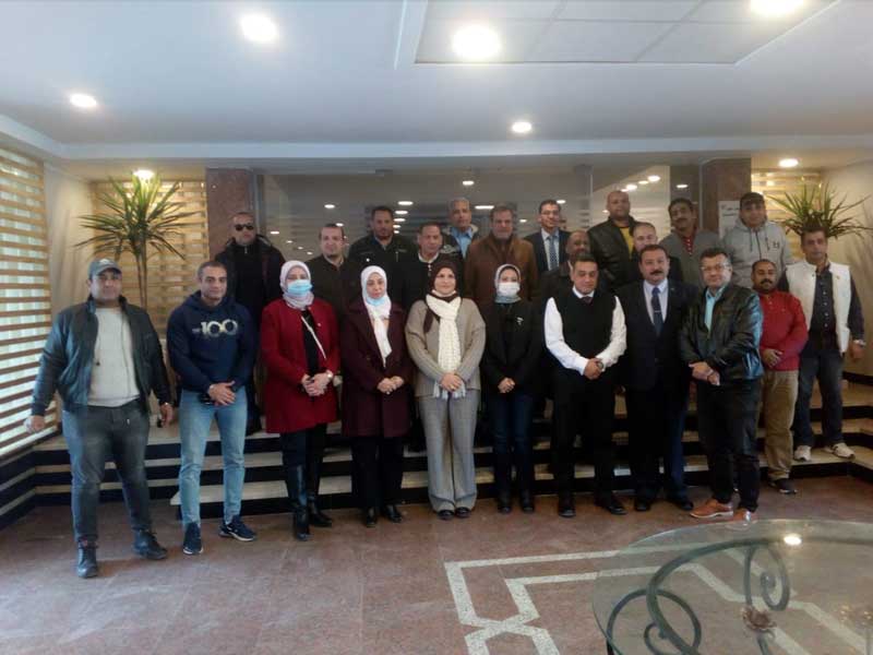 ASU | A successful evacuation test at the Faculty of Girls